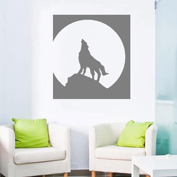 Wolf Howling Sticker | Wolf-Horde